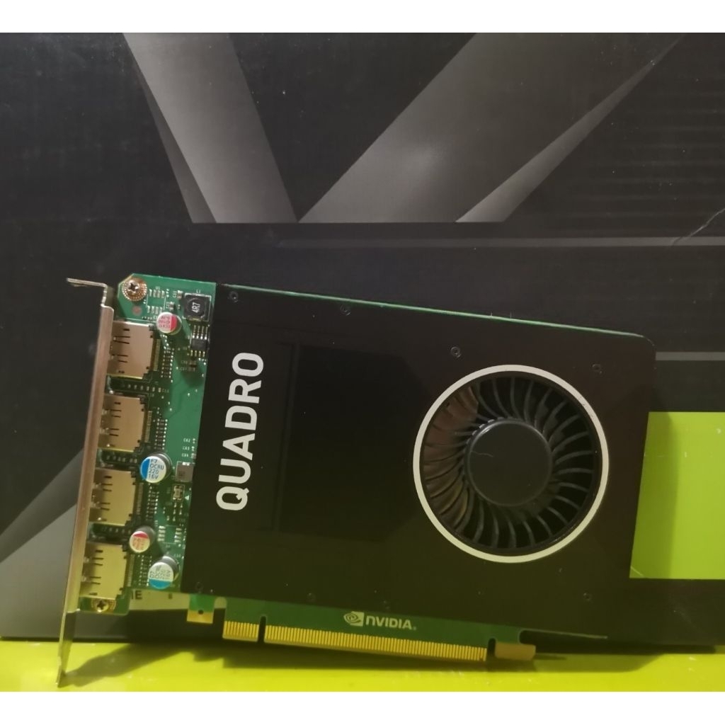 การ์ดจอ Nvidia Quadro M2000 4GB DDR5 ไม่ต่อไฟเลี้ยง (no box) มือสอง ไม่ ...