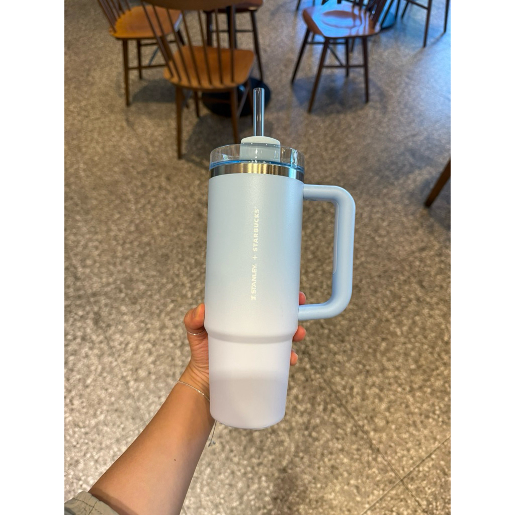 [Starbucks Korea] SS Stanley Blue Quencher + Owala | Shopee Thailand