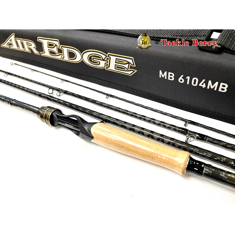 Daiwa AIR EDGE MOBILE 6104MB /คันเบ็ด 4 ท่อน สะดวกเหมาะกับสายเดินทาง | Shopee Thailand