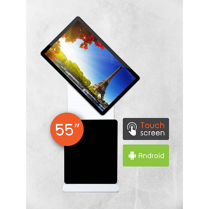 จอตั้งพื้น "55" Android Rotating Screen Kiosk (ระบบสัมผัส) Full HD ...