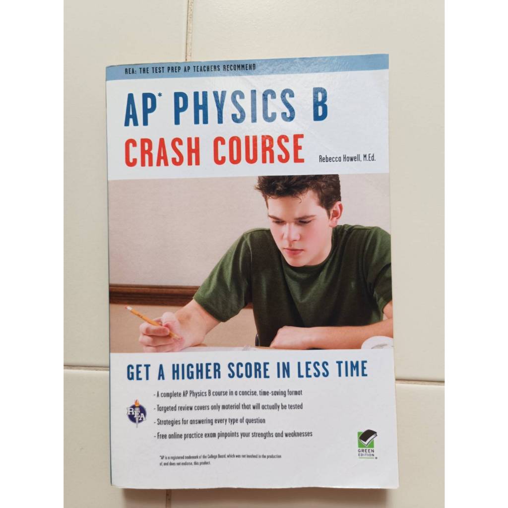 หนังสือ AP Physics B Crash Course มือสอง | Shopee Thailand