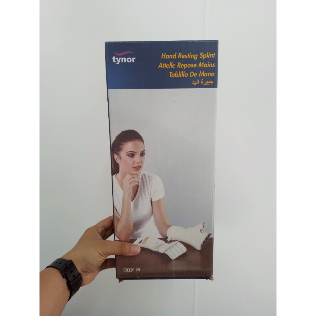 "สินค้าพร้อมส่ง" ราคาพิเศษ Tynor E29 Hand Resting Splint Left อุปกรณ์ ...