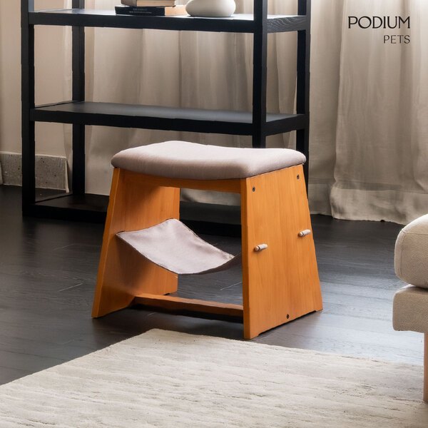 PODIUM Pets | เก้าอี้สตูลและเปลแมว รุ่น Neko Stool | Shopee Thailand