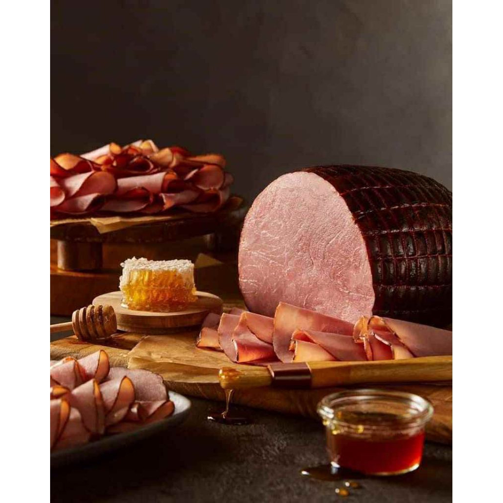 Traditional UK Honey Roasted Ham Sliced 200g แฮมอบน้ำผึ้งแบบดั้งเดิมของ ...