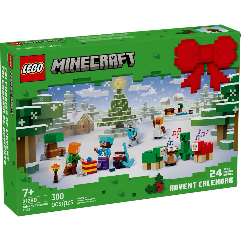 LEGO® Minecraft® 21280 : Advent Calendar 2025 (เลโก้แท้ คริสมาส มายด์ค ...
