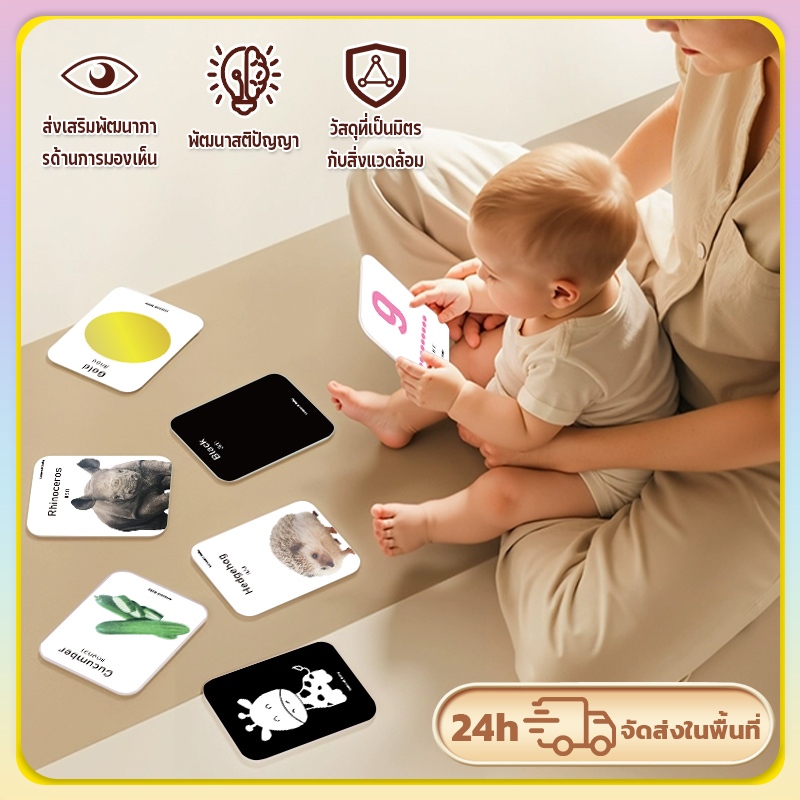 บัตรภาพคำศัพท์ Flash card for Little Gallery & Little Album แฟลชการ์ด ...