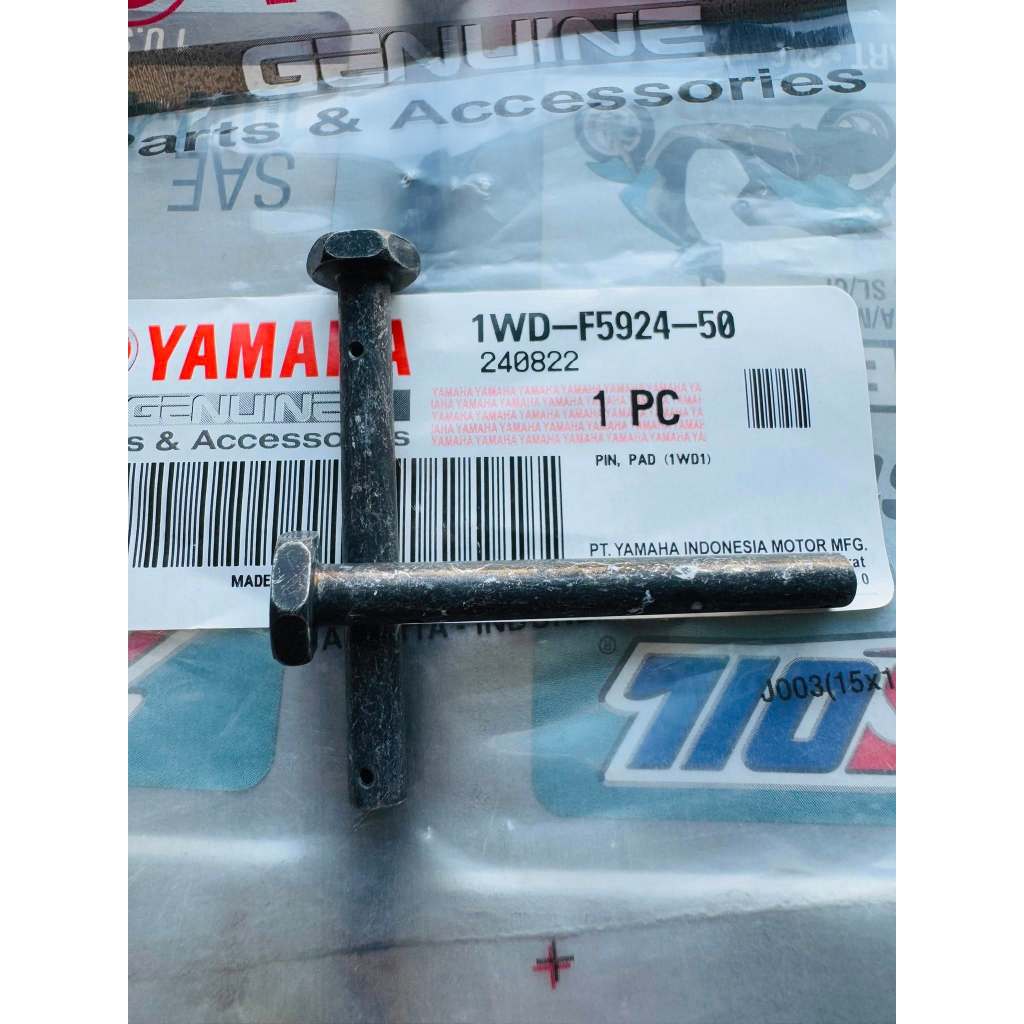 PIN, PAD (พินยึดผ้าเบรกหน้าแบบดิสก์เบรก) รหัสอะไหล่: 1WD-F5924-50 ...