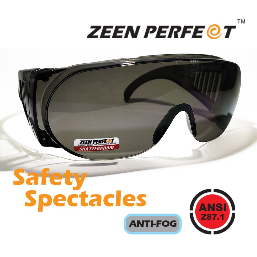 แว่นเซฟตี้ ZEEN PERFECT (Industrial Grade) ANSI Z87.1 รุ่น 9156W กัน ...