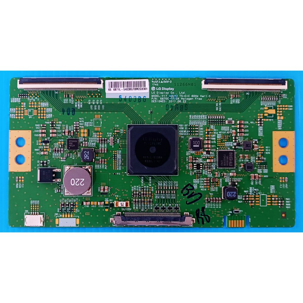 บอร์ดทีคอนทีวี LG สำหรับรุ่น 65UJ630T , 65UK6100PTA , 65UK6540PTD พาส ...