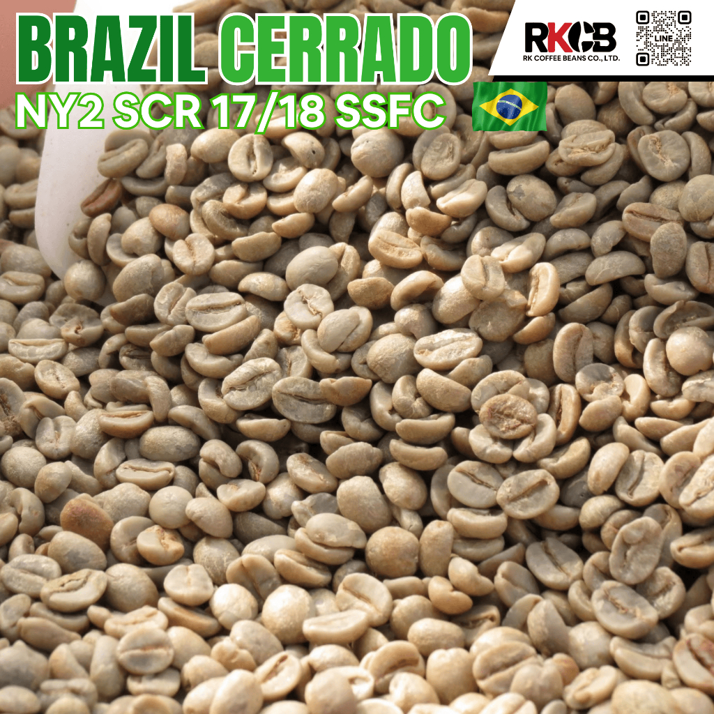 สารกาแฟบราซิล เซอร์ราโด Brazil Cerrado SSFC บรรจุ 5kg. - 7 kg. RK ...