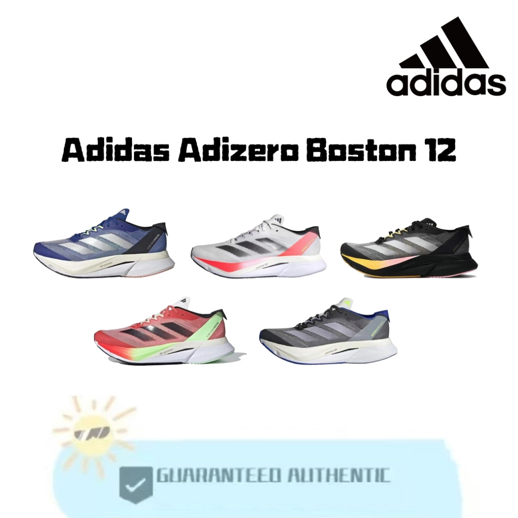รองเท้าวิ่ง Adidas Adizero Boston 12 แบบ Low-Top | Shopee Thailand