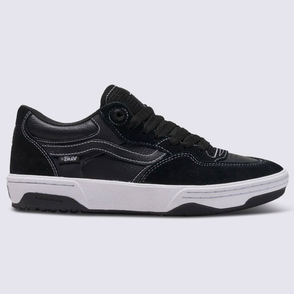 VANS ROWAN 2 BLACK WHITE SNEAKERS สินค้ามีประกันแท้ | Shopee Thailand