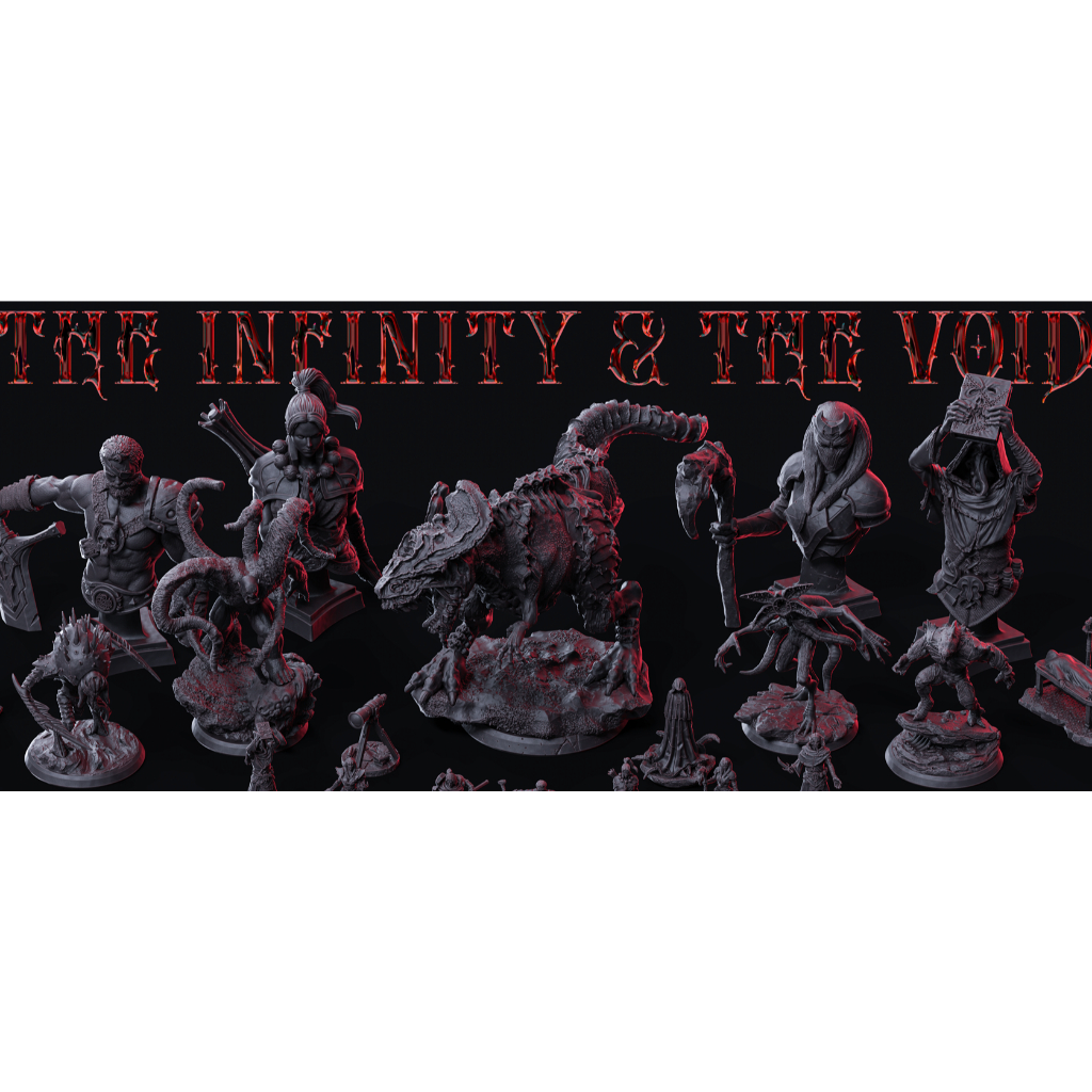 The Infinity & The Void : Collection : Miniature Resin โมเดลบอร์ดเกม ...