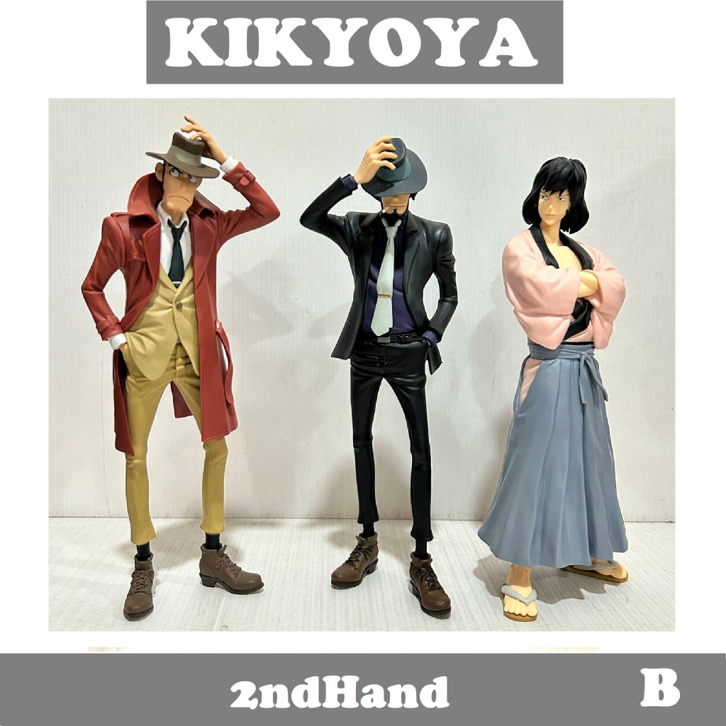 มือสอง มีของตามภาพ stylish lupin the III enigata jigen goemon สภาพโชว์ ...