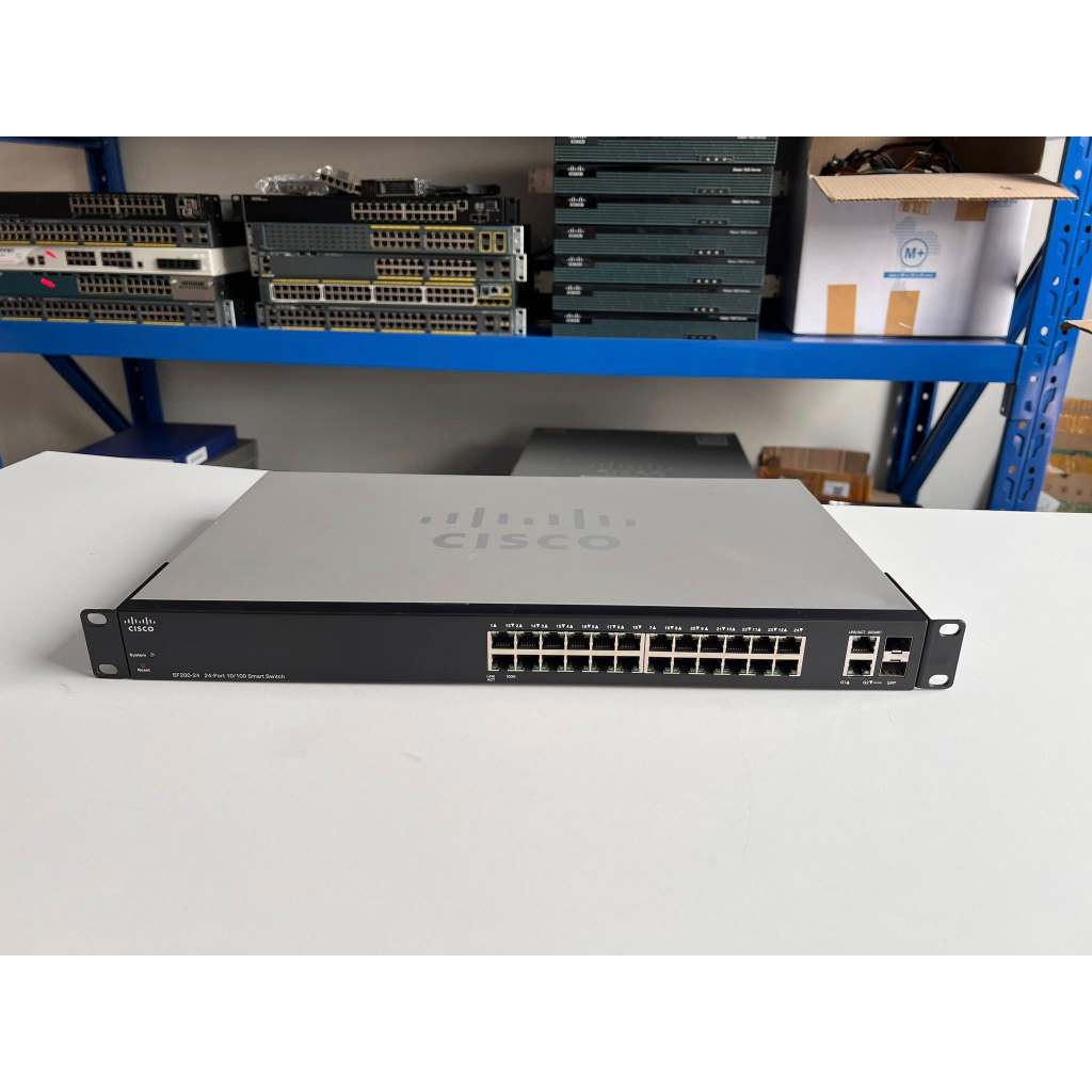 Switch Cisco SF200 24 Port สวิทซิสโก้มือสอง พร้อมใช้งาน | Shopee Thailand