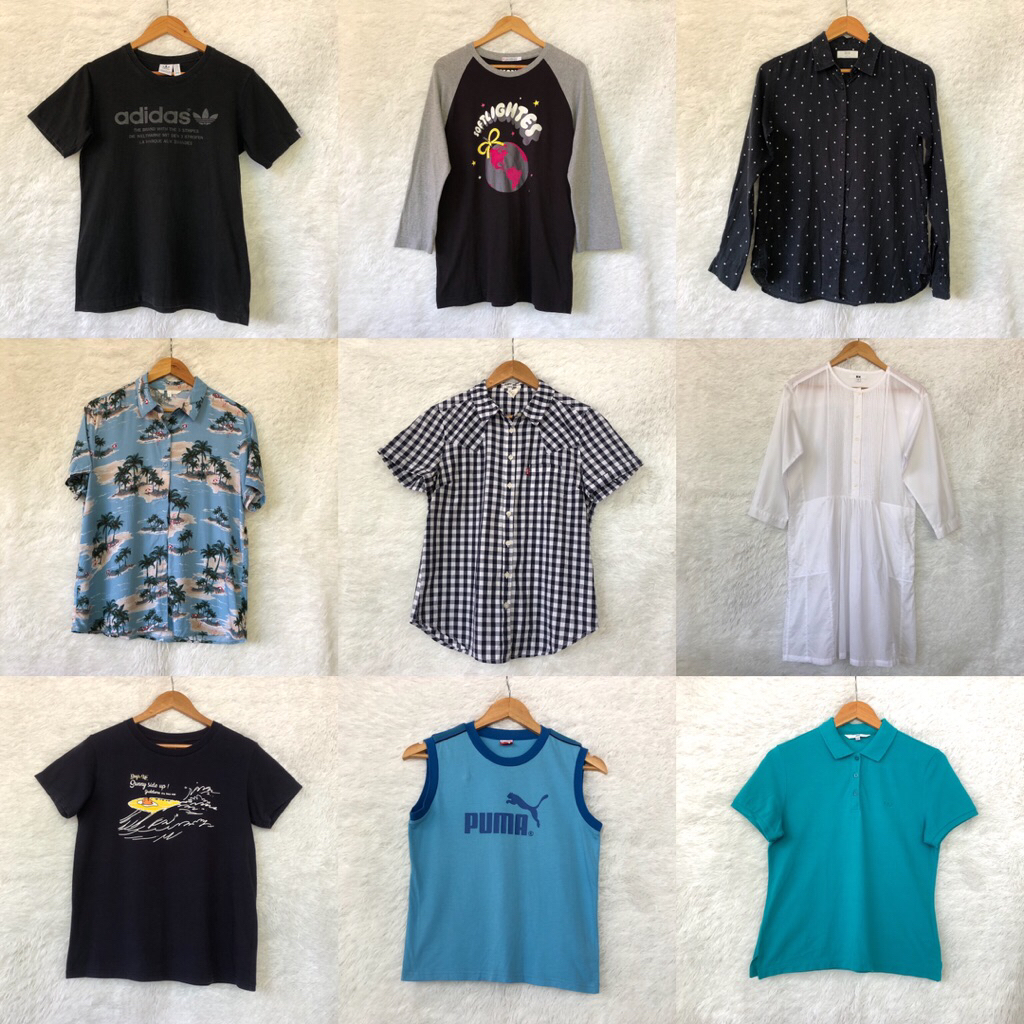 เสื้อผ้าแบรนด์เนม uniqlo gu h&m อัพเดท(23/06/68) | Shopee Thailand