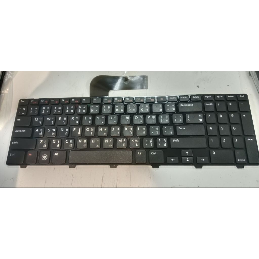 KEYBOARD DELL N5110 ,15R ,N5110 ,5110 / คีย์บอร์ดโน๊ตบุ๊ค ภาษาไทย ...