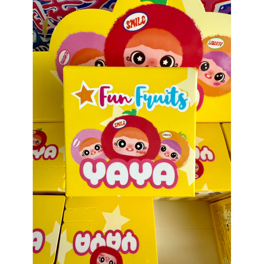 พร้อมส่งในไทย แบบสุ่ม 🇹🇭YAYA Fruits v.2 ผลไม้กล่องสุ่ม พวงกุญแจ แท้100% ...