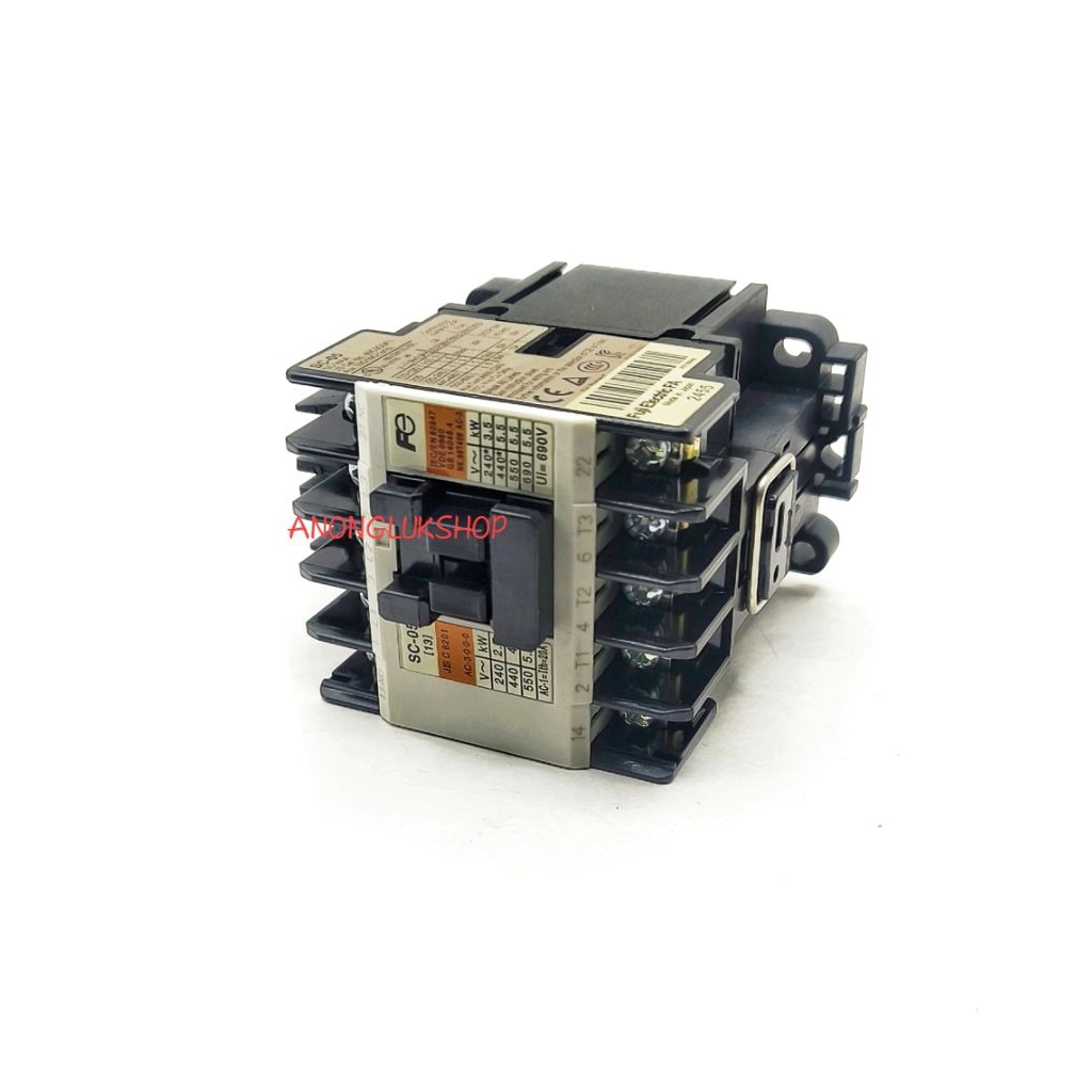 SC-05 220VAC Fuji Electric Magnetic Contactor AC220V ฟูจิ แมกเนติก คอน ...