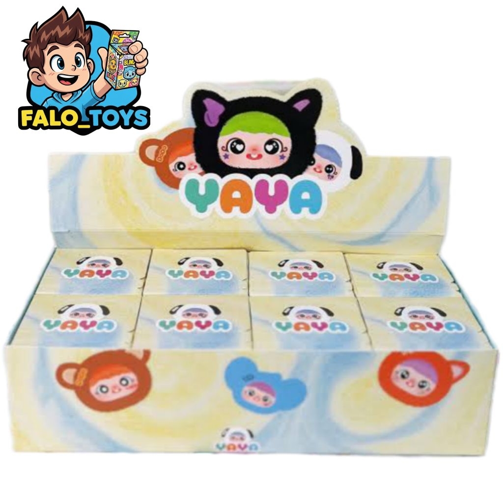 กล่องสุ่ม YAYA Little Naughty Bag Blind Box ตุ๊กตาพวงกุญแจ ( 8 สุ่ม ...