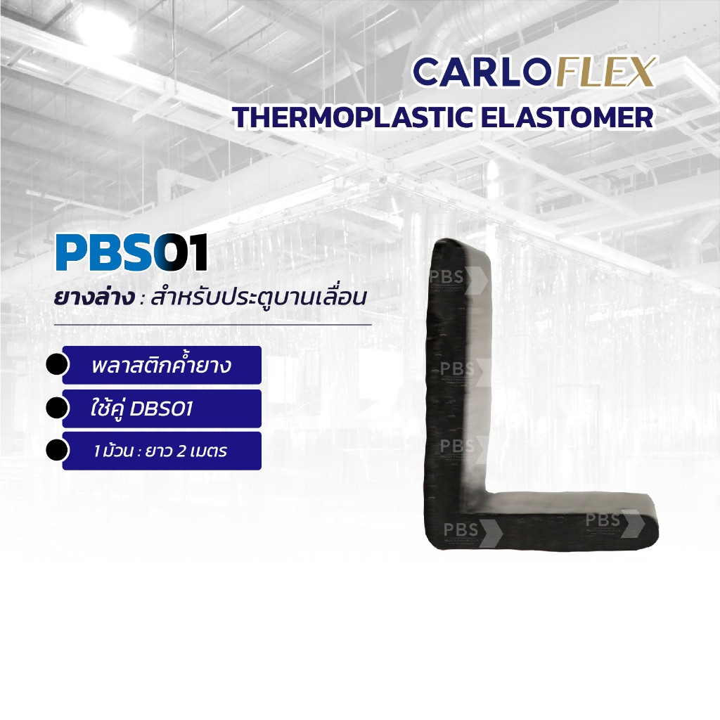 PBS01 | PSL01| PSC01 สำหรับประตูบานเลื่อน ยางกันกระแทก ยางขอบประตูห้อง ...