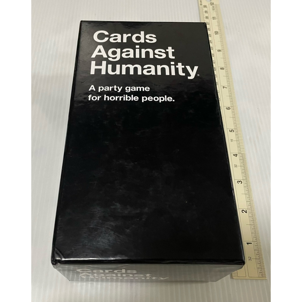 แท้ สภาพดี Cards Against Humanity 550 Card Full Base Set Party Game Fun ...