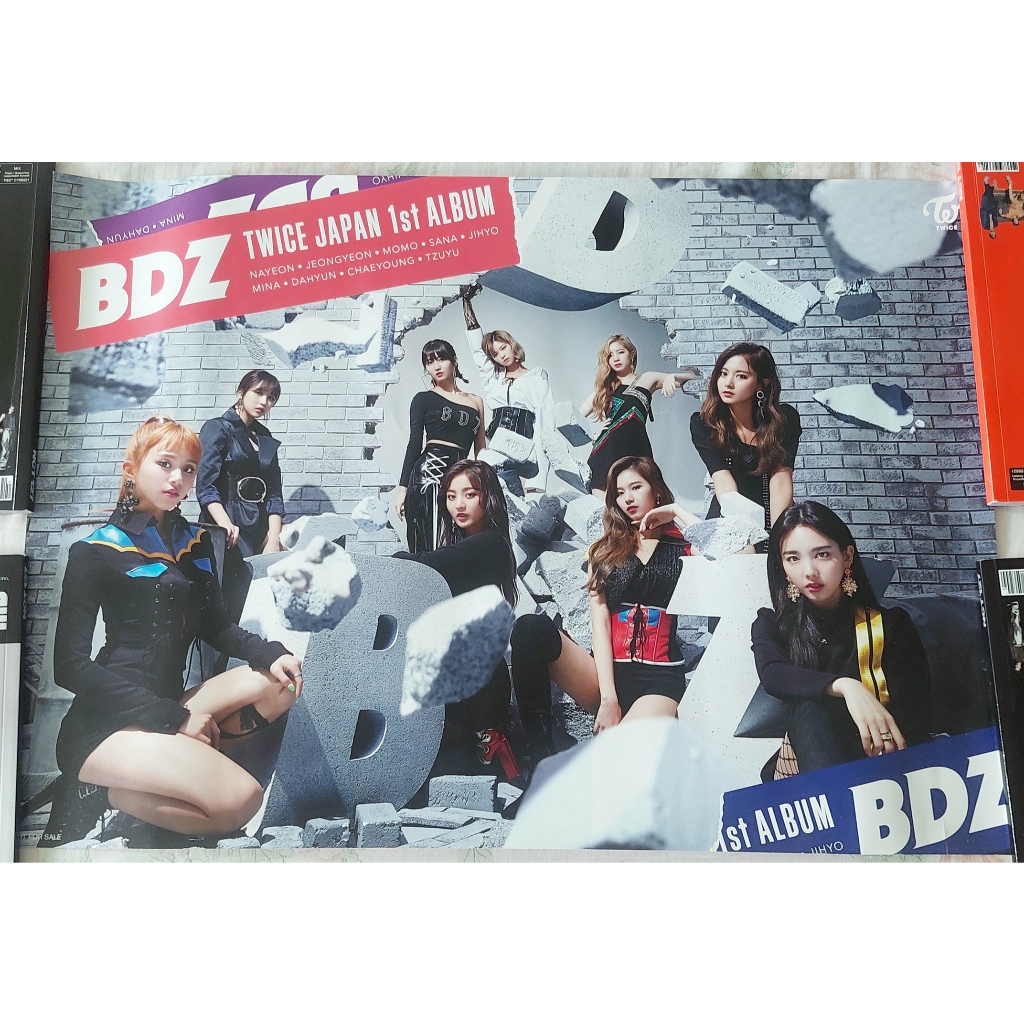 โปสเตอร์ แท้ จาก CD อัลบั้ม ญี่ปุ่น TWICE - BDZ Japanese Album พร้อมส่ง ...