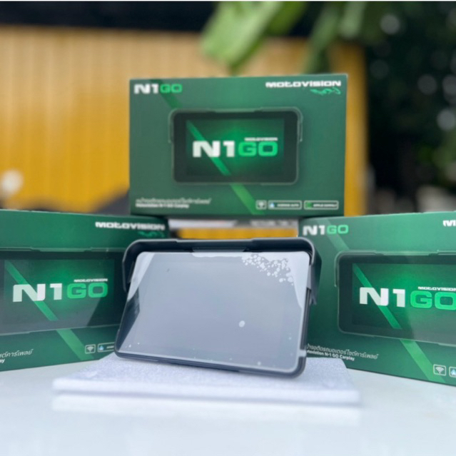 Motovision รุ่น N1GO จอแอนดรอยด์ ติดรถมอเตอร์ไซค์ แบบถอดได้ | Shopee ...