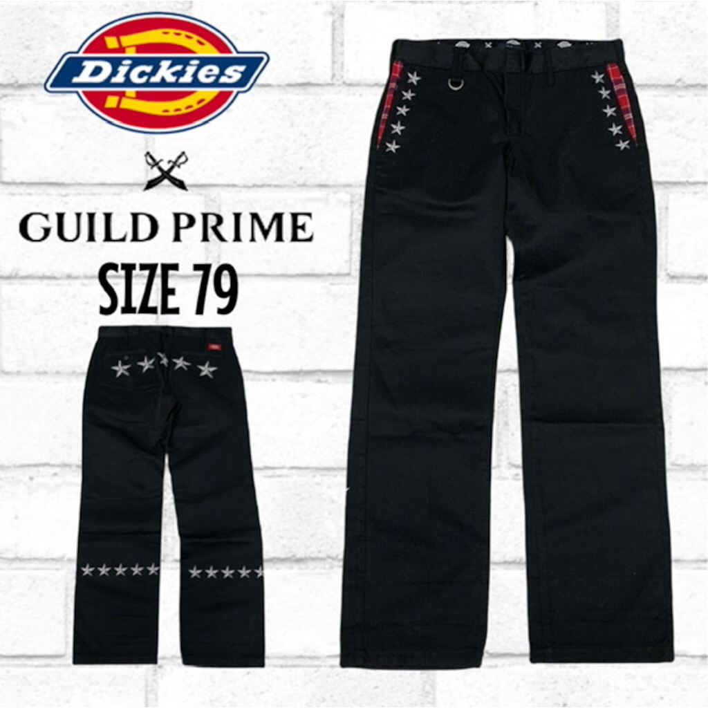 กางเกง Dickies GUILD PRIME collaboration กางเกงดิ้กกี่มือสองสภาพดี เอว ...