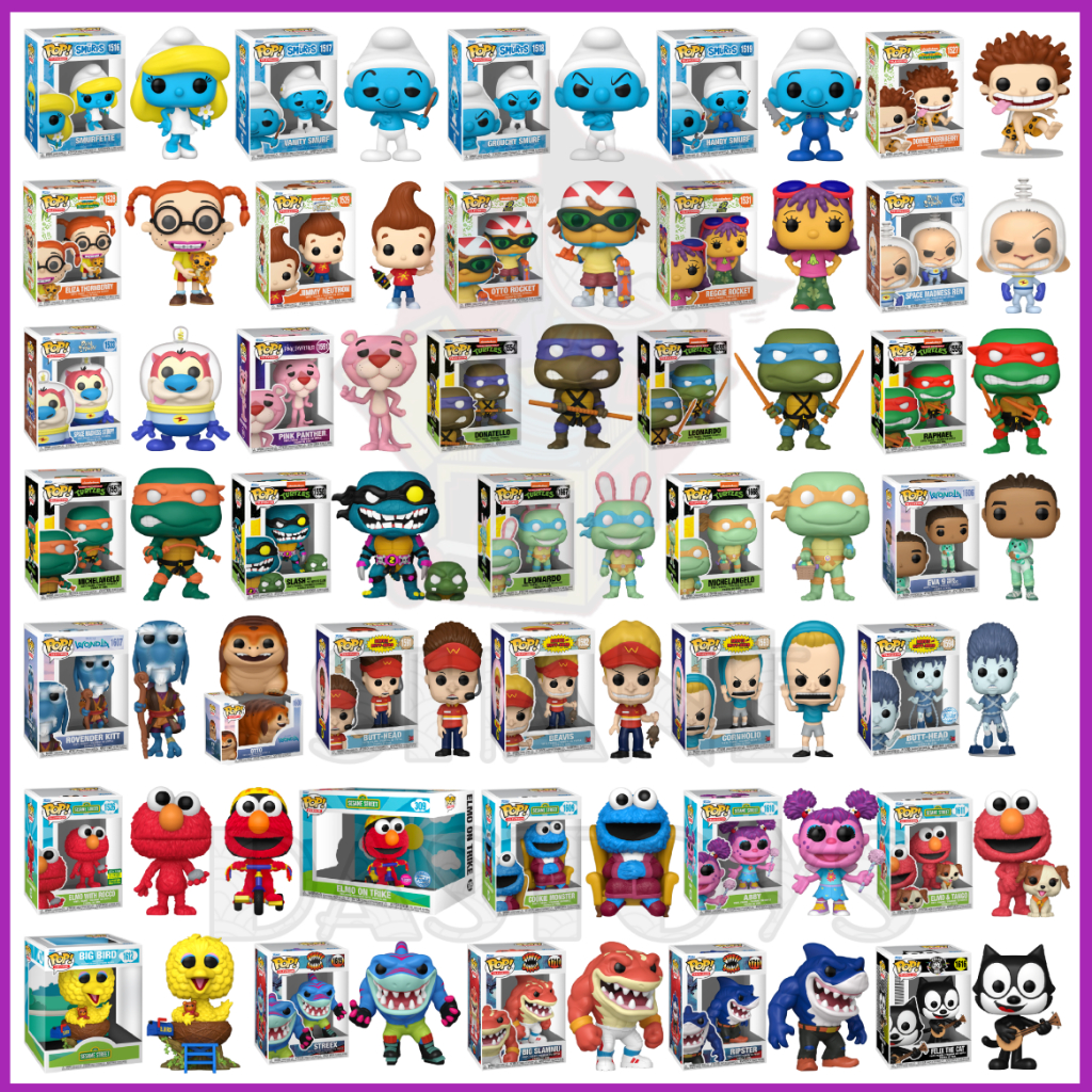 {PRE-ORDER} Funko Pop! TELEVISION TV : Smurfs, Nickelodeon, TMNT ...