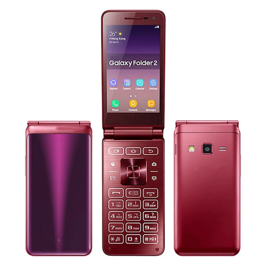 สินค้าจุด Samsung Galaxy โฟลเดอร์ 2 G1650 G160N Quad Core 2GB RAM 16GB ...