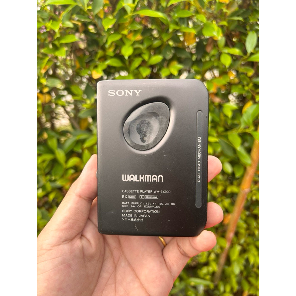 เครื่องเล่นเทป sony wm-ex909 มือสอง สภาพสวยมาก เครื่องเปิดติด มอร์เตอร์ ...
