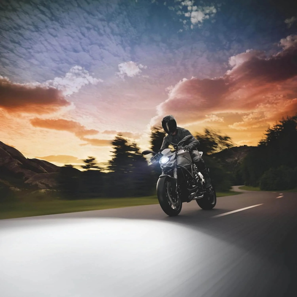 หลอดไฟหน้ามอเตอร์ไซค์ Osram LED for Motorcycle 6000K up to 230% more ...