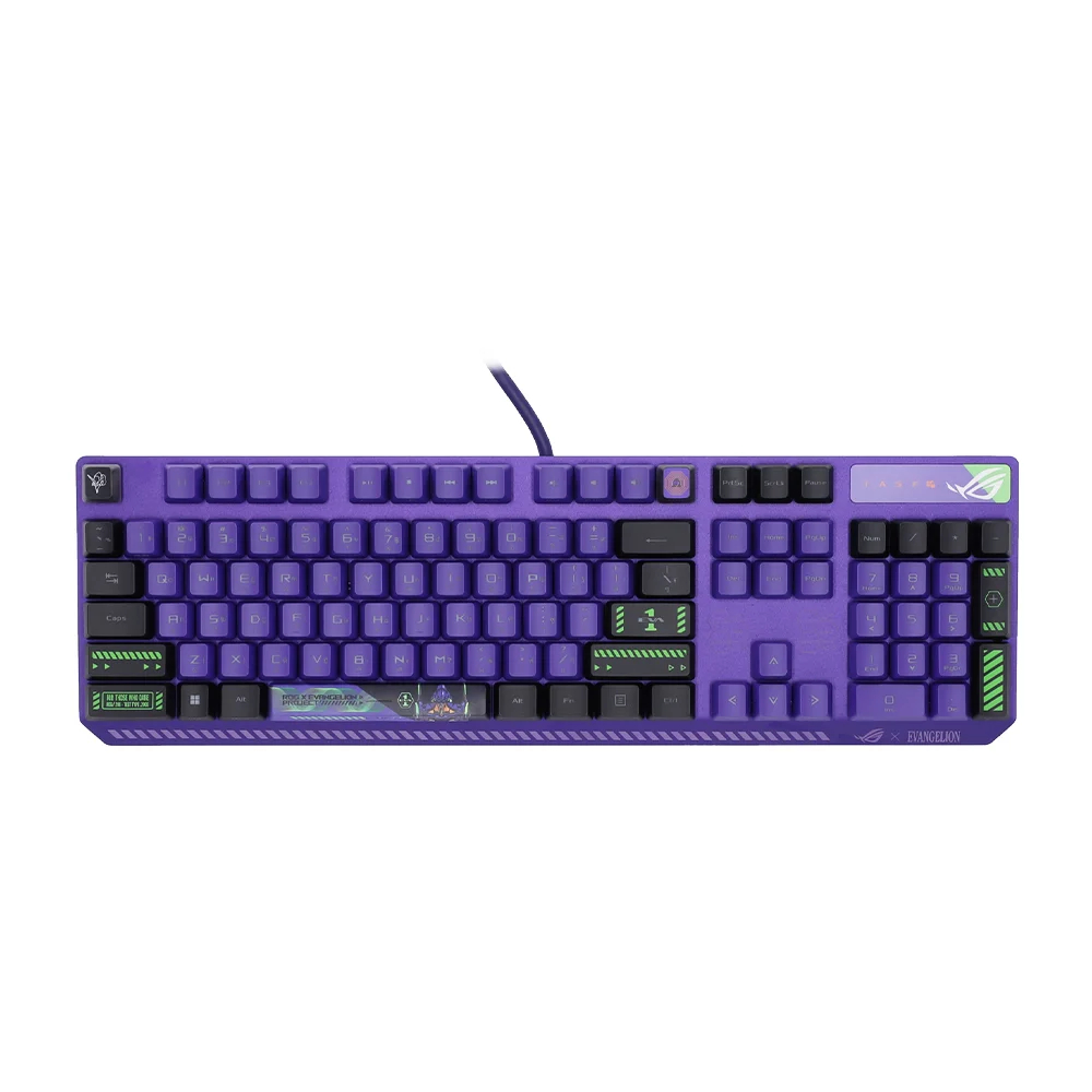 KEYBOARD (คีย์บอร์ด) ASUS ROG STRIX SCOPE RX EVA-01 EDITION | Shopee ...