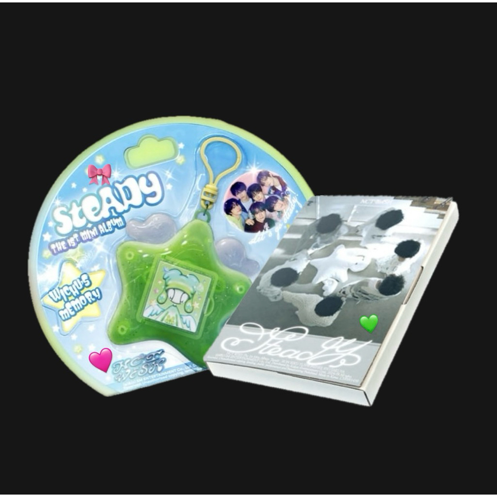 พร้อมส่ง/ไม่แกะ NCT WISH - 1st Mini Album [Steady] QR Ver. / Photobook Ver. / Wichu's Memory ...