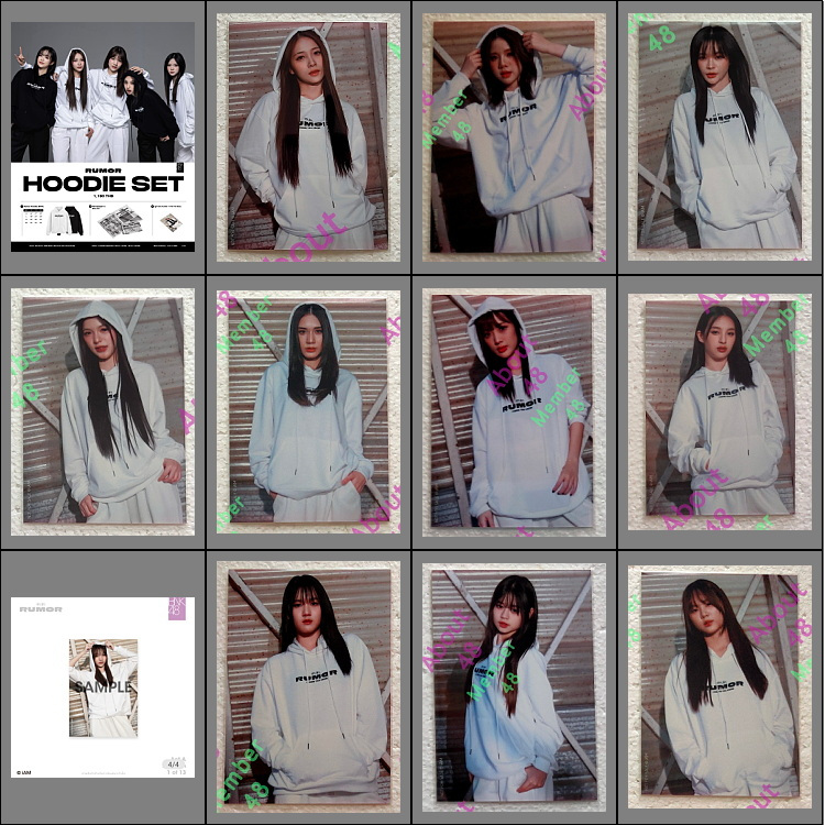 Rumor แอคพิเศษ A เสื้อฮู๊ด BNK48 โมเน่ต์ ฮูพ เฟม เอิร์น เกรซ แจนรี่ แพท ...