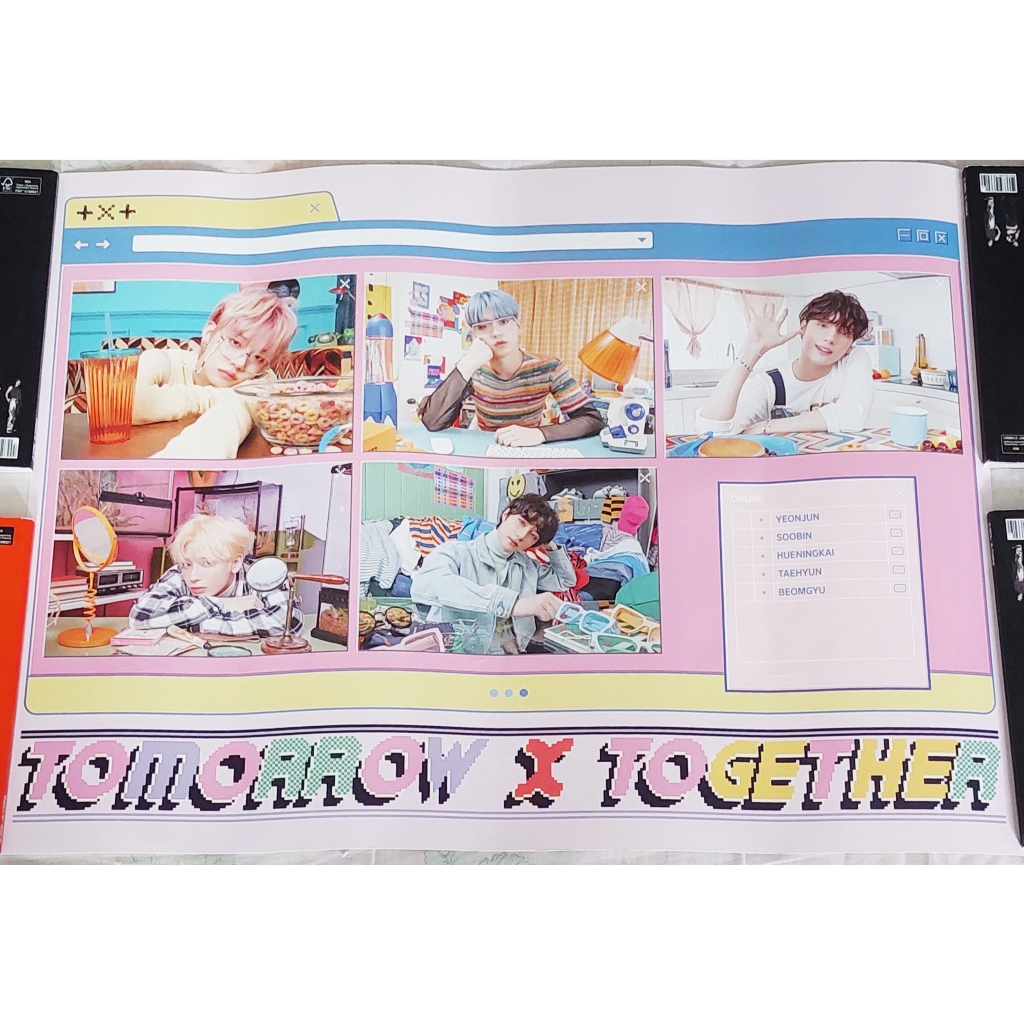 โปสเตอร์ ของแท้ จาก อัลบั้ม TXT - minisode 1: Blue Hour Album พร้อมส่ง ...