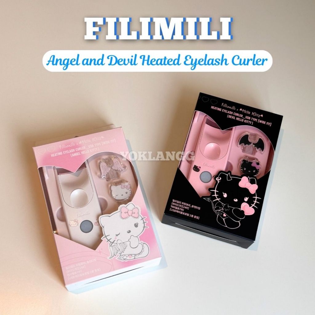 Filimili Angel and Devil Limited Edition Heating Eyelash Curler ...