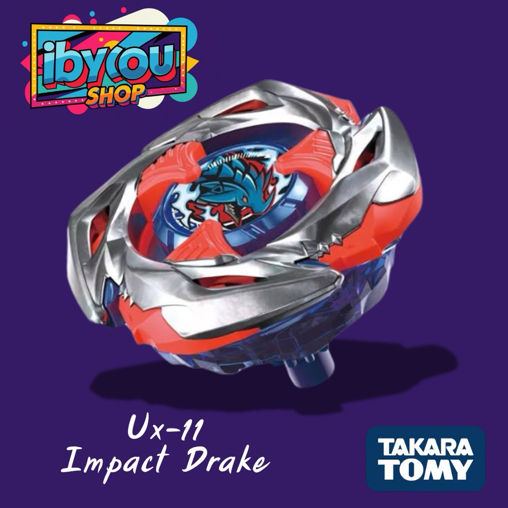 ‼️มีพร้อมส่ง Ux-11 Impact Drake 9-60 LR [JP] Beyblade x TakaraTomy ของแท้ 100% | Shopee Thailand