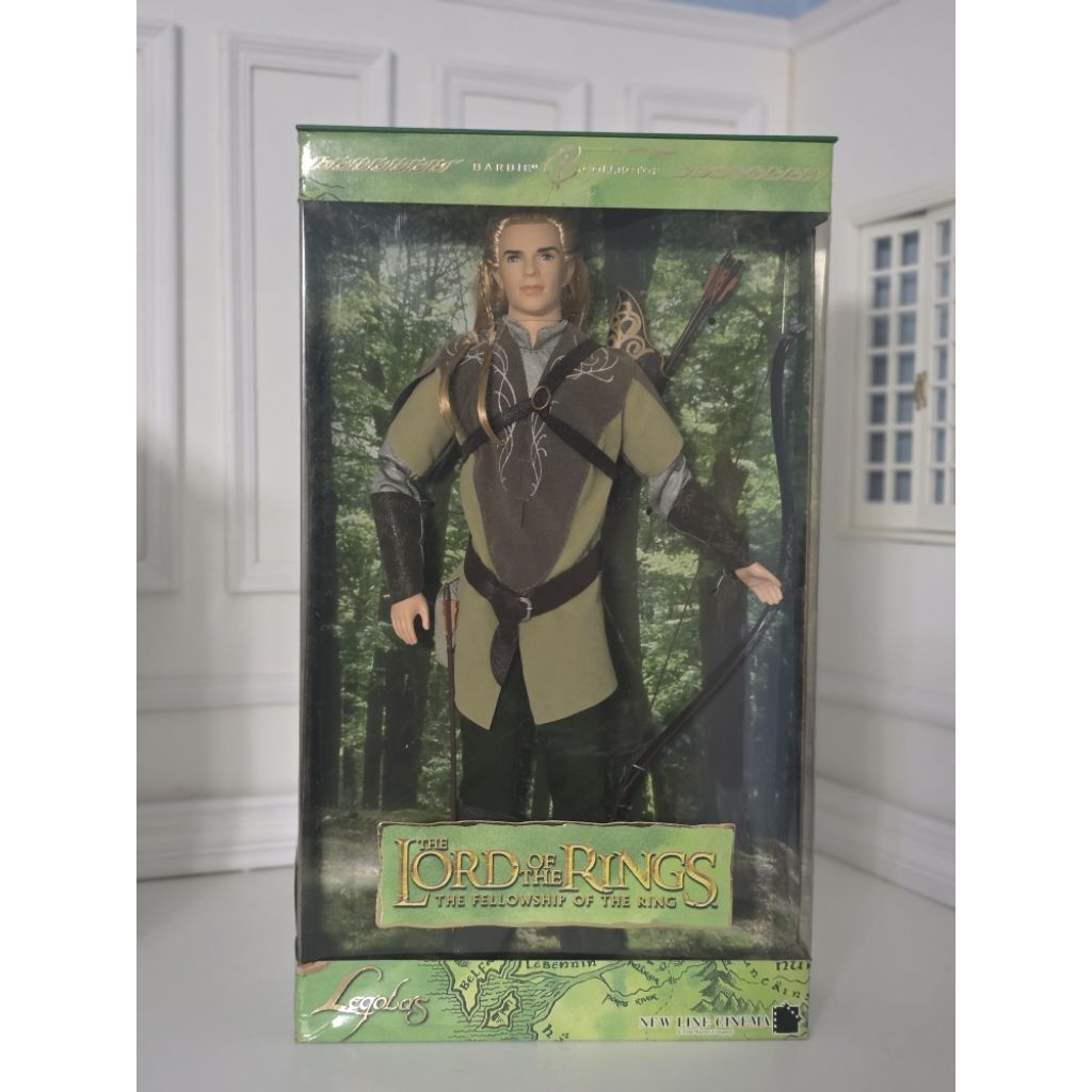 (แยกขายเฉพาะชุดเสื้อผ้า) 2004 Barbie Ken Doll as Legolas in The Lord of ...