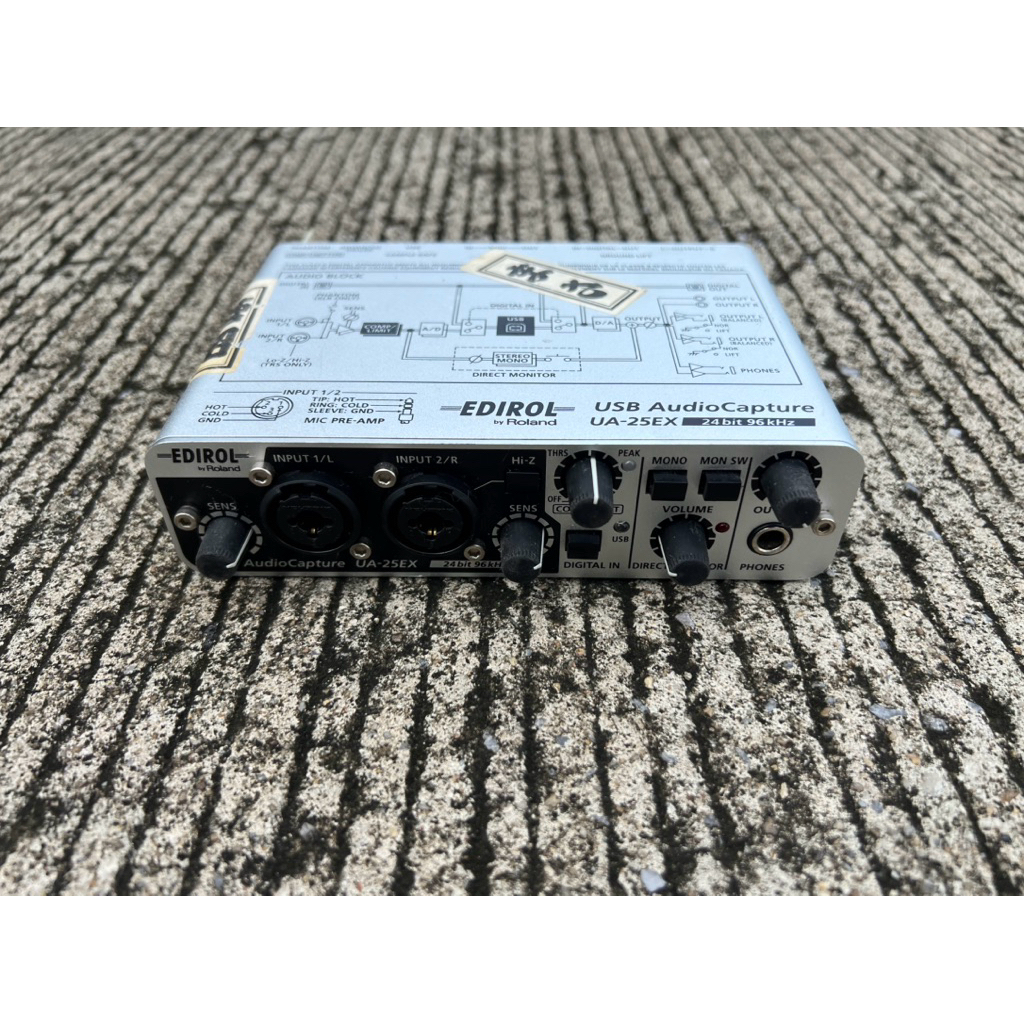 usb audio interface Edirol Roland รุ่น UA-25EX มือสอง | Shopee Thailand