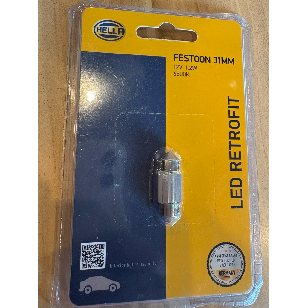 Halla หลอดไฟกลางเก๋งLed festoon31 mm แสงสีขาว6500k | Shopee Thailand