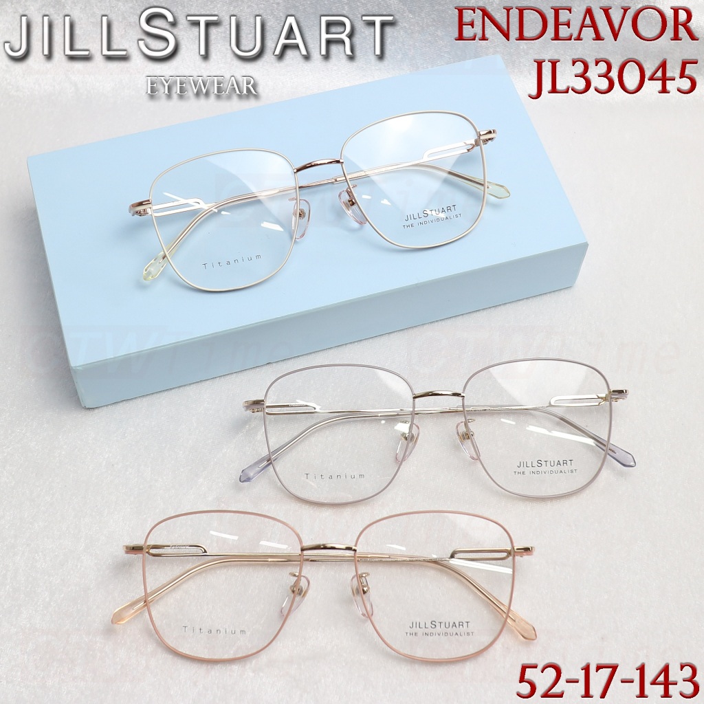 JILL STUART กรอบแว่นสายตา รุ่น Endeavor JL33045 C01 C02 C03 [Metal/β-Titanium] ขนาดกรอบ 52 มม. ...