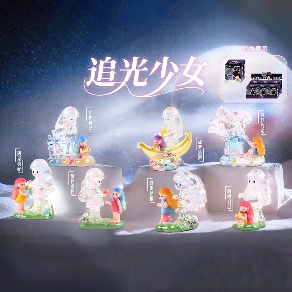 (ย199) โมเดล : Lita Light Chasing Girl Blind Box (เปิดไฟได้) | Shopee ...