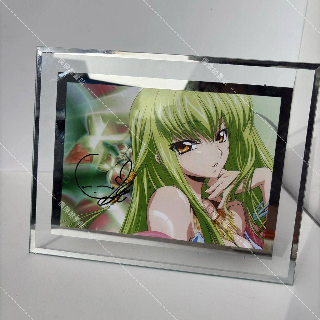 ภาพพร้อมลายเซ็นจริงของนักพากย์ C.C. จากเรื่อง Code Geass: Lelouch of ...