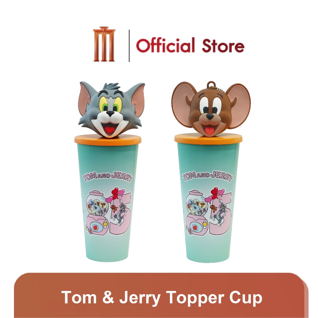 Major : Tom & Jerry Topper Cup แก้วน้ำพร้อมพวงกุญแจท็อปเปอร์ ลาย ทอม ...