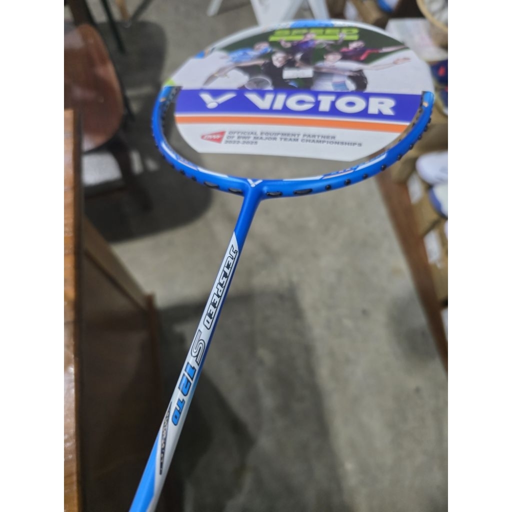 VICTOR ไม้แบดมินตัน รุ่น JETSPEED S 12 TD 4U แถมเอ็น+กริป+ซอง แท้ 💯 ...