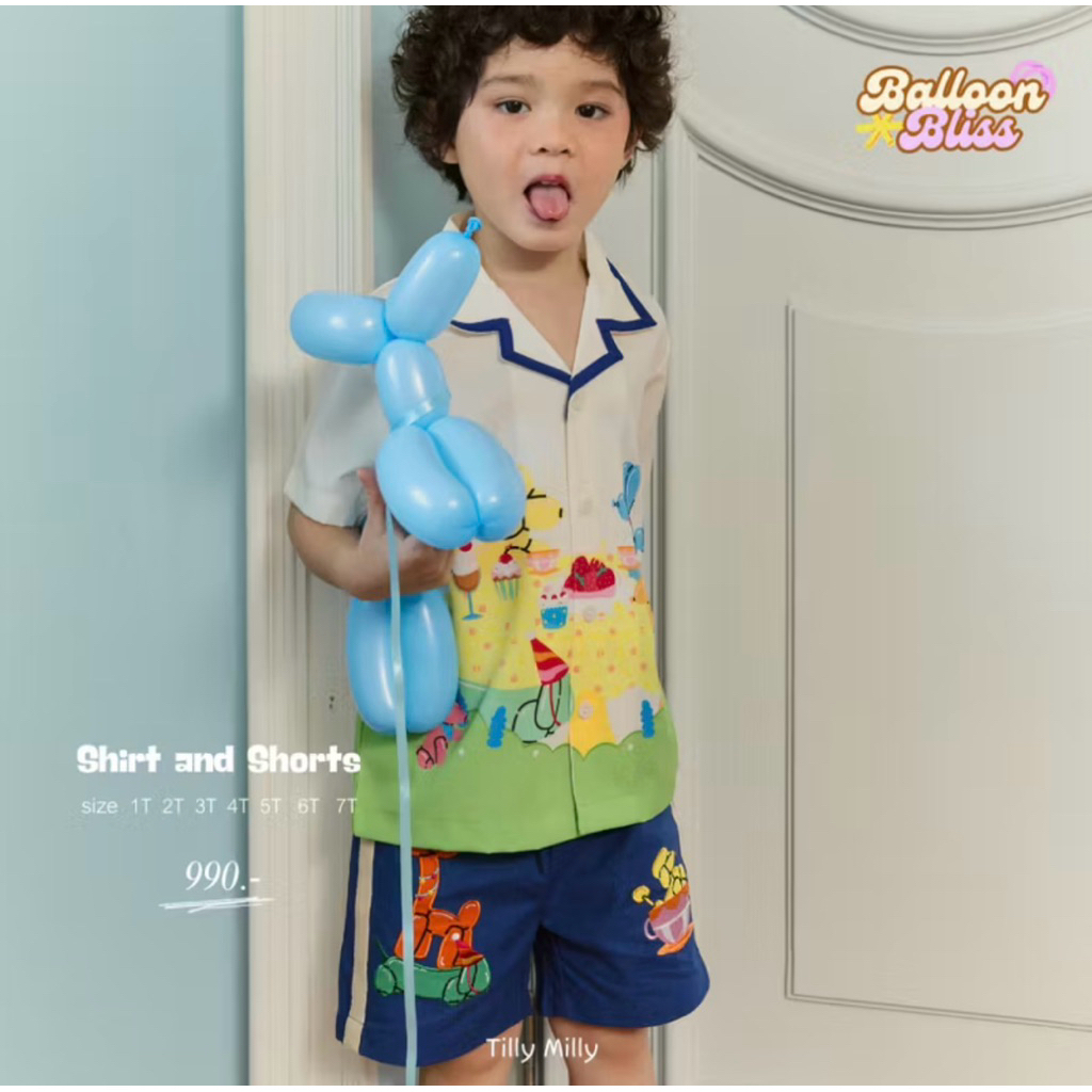 Tilly Milly - Balloon Bliss Collection ( Size 3Y ) Likenew!! | Shopee ...