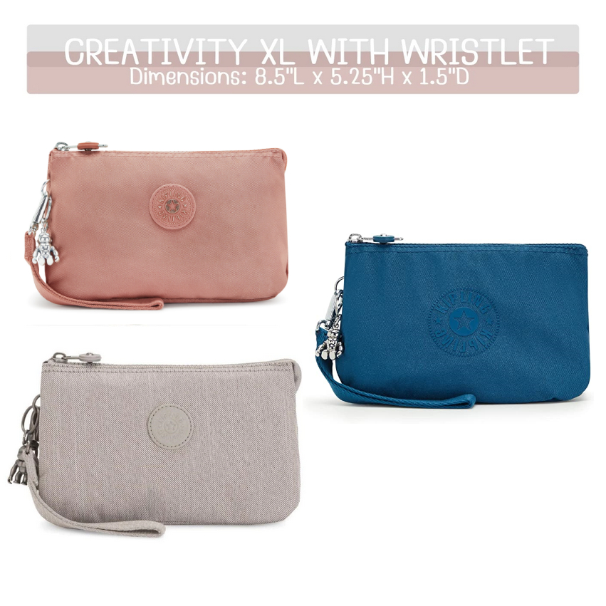 [4] กระเป๋า Kipling CREATIVITY XL Extra Large Purse With Wristlet ...