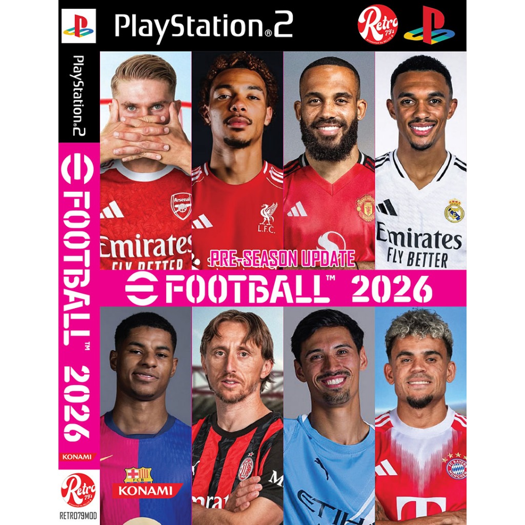 💿 แผ่นเกมส์ PS2 💿 E football 2026 - Pre-Season UPDATE - PES 2026 ...